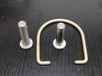 China 2 Inches Length Stainless Steel Clevis Pins Zinc Plated Secure Fit For Components for sale