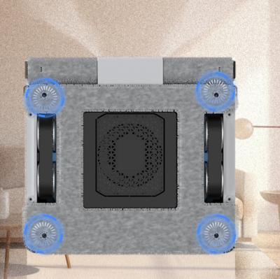 China Cleaning Path Edge Clean - Robot Window Cleaner With Roll Brush Water Spray for sale