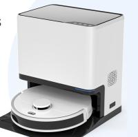 China 300ml Dustbin Capacity Robot Vacuum Cleaner 5200mah Battery Spot Cleaning Modes for sale