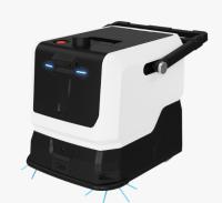 China Commercial Robot Floor Cleaner With Base Station Discharge Water for sale
