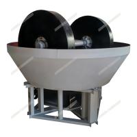China Gold Process Plant Sudan Gold Washing Pan Round Mill Machine for sale