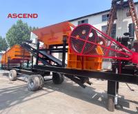 China Big scale mobile jaw stone crushers for quartz basalt dolomite gold ore crushing for sale