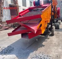 China Big scale mobile jaw stone crushers for quartz basalt dolomite gold ore crushing for sale