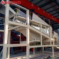 China Professional model GTS20 alluvial gold washing machine with rotary trommel screen sluice box for sale