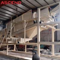 China Professional model GTS20 alluvial gold washing machine with rotary trommel screen sluice box for sale