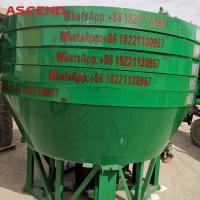 China gold grinding milling machine wet pan mill output size 80 100 150 meshes for sale