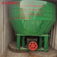 China gold grinding milling machine wet pan mill output size 80 100 150 meshes for sale