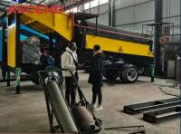 China Gold Processing Plant  100-200 Tph Gold Washing Plant Include Trommel Screen And Sluice Box for sale