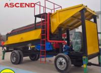 China Gold Processing Plant  100-200 Tph Gold Washing Plant Include Trommel Screen And Sluice Box for sale