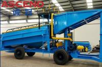 China Alluvial Placer Sand Gold Washing Plant Machine GTS20 GTS50 In Africa for sale