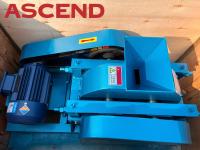 China 400 500 Kg Per Hour Capacity Basalt Marble Ceramic Crushing Output Size Less Than 3mm Lab Sample Double Roller Crusher for sale