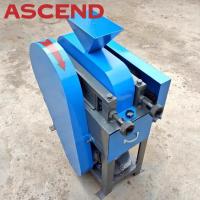 China 400 500 Kg Per Hour Capacity Basalt Marble Ceramic Crushing Output Size Less Than 3mm Lab Sample Double Roller Crusher for sale