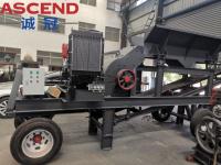 China Big Capacity 80 90 100tph PC1000x1000 PC1300x1200 Models Gypsum Rock Coke Mobile Hammer Crusher Mill By Diesel Driven for sale
