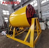 China TCQ2100X2100 Clay Charcoal Ceramic Ball Grinding Mill Mining Equipment With 6 7 8 Cubic Meter Effective Volume for sale