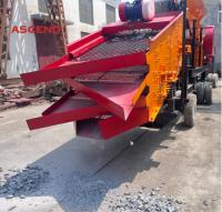China Mobile Jaw Crusher With Wheels And Trailer By Diesel Driven For Marble Gravel Limestone Crushing for sale