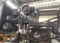 China 50 100 T/h Capacity Diesel Engine Mobile Jaw Crusher With Wheels And Trailer For Sand Stone Processing Production Lines for sale