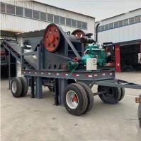 China 10 20 30 Tph Capacity Diesel Engine Mobile Jaw Crusher For Sand Stone Processing Production Lines for sale