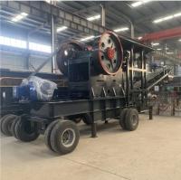 China 10 20 30 Tph Capacity Diesel Engine Mobile Jaw Crusher For Sand Stone Processing Production Lines for sale