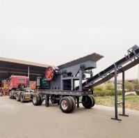 China 10 20 30 Tph Capacity Diesel Engine Mobile Jaw Crusher For Sand Stone Processing Production Lines for sale