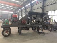 China PC400x300 PC600x400 Models 8 10 15tph Capacity Diesel Engine Mobile Hammer Crusher Mill For Glass Limestone Gravel for sale