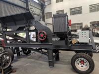 China PC400x300 PC600x400 Models 8 10 15tph Capacity Diesel Engine Mobile Hammer Crusher Mill For Glass Limestone Gravel for sale