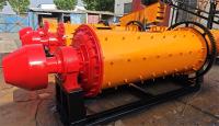 China 900x1800 Ball Mill Grinding Machine 1 2 3 Tph Gold Silver Stone Grinding Discharging Particle Size Less Than 0.075mm for sale