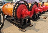 China 900x1800 Ball Mill Grinding Machine 1 2 3 Tph Gold Silver Stone Grinding Discharging Particle Size Less Than 0.075mm for sale