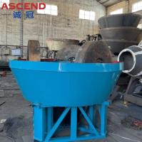 China China Gold Grinding Mill Wet Pan Mills 1200 Models Final Product Size 0.1-0.178mm With 400 500 Kgs Per Hour Capacity for sale