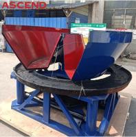 China China Gold Grinding Mill Wet Pan Mills 1200 Models Final Product Size 0.1-0.178mm With 400 500 Kgs Per Hour Capacity for sale
