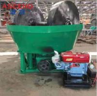 China 1200 1100 Models 200 300kg Per Hour Water Wet Pan Mills With Gearbox Spare Parts For Gold Selecting In Ghana Sudan Kenya for sale