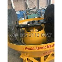 China Wear Resistant Wet Pan Mills 1200 Model 8 Bags Per Hour For Gold Powder Making With Two Cast Steel Rollers In Mining for sale