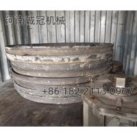 China Three Rollers Wet Pan Mill Gold Silver Ore Grinding Machine With 10 Bags Per Hour Discharging Size Less Than 200 Meshes for sale