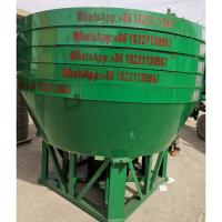China Three Rollers Wet Pan Mill Gold Silver Ore Grinding Machine With 10 Bags Per Hour Discharging Size Less Than 200 Meshes for sale