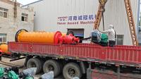 China 900x1800 900x3000 Dry Grinding Ball Mill Machine For Gold Silver Copper Iron Ore Powder Making With 1 2 3 Tph Capacity for sale