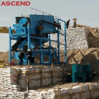 China 100 200 tons per hour capacity gold washing plant for alluvial placer rock gold processing in Sudan Zambia for sale