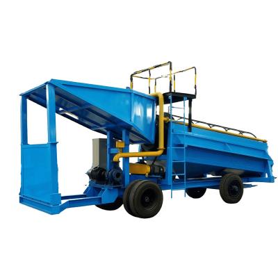 China alluvial placer gold washing plant machine for gold mining with 200 tons per hour capacity in African countries for sale