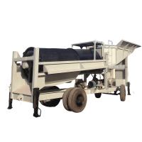 China Zambia Zimbabwe Sudan alluvial rock gold washing plant machine with 50 100 tons per hour capacity in mining quarry for sale