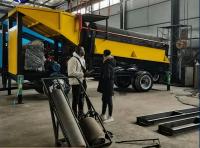 China Zambia Zimbabwe Sudan alluvial rock gold washing plant machine with 50 100 tons per hour capacity in mining quarry for sale