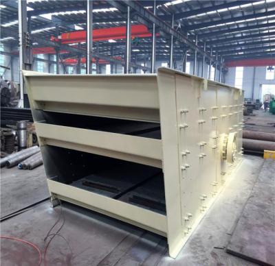 China Mining Ore Slag Vibrating Screening Machine With Four Deck for sale