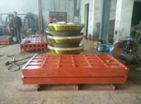 China PE250x400 Movable Plate Mn22 Jaw Plate Crusher Spare Parts for sale