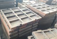 China Fixed And Movable Casting Jaw Crusher Plate High Manganese Crusher Spare Parts for sale