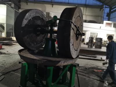 China 1200 1100 Gravel Gold Wet Pan Mill For Gold Extraction for sale