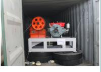 China PE250x400 Diesel Engine Jaw Crusher For Metallurgy , Building Materials for sale