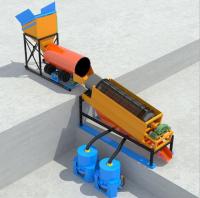 China Placer Gold Washing Plant Gold Trommel Screen Machine for sale