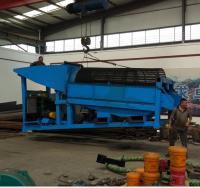 China Vibration Gold Processing Mining Washing Pan 50 Ton Per Hour Plant for sale