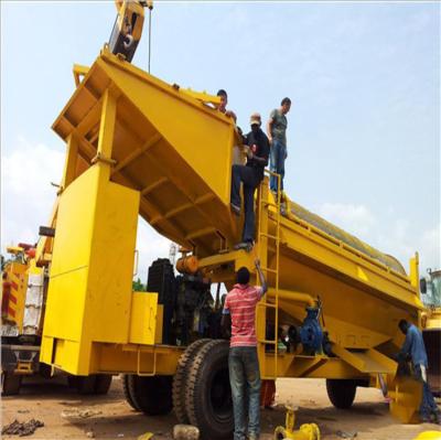 China Wash Plant For Gold Diamond Drum Rotary Trommel Screen Processing Mill Machinery for sale