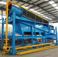 China Complete Small Gold Processing Plant Sluice Box Washing Pan Equipment for sale