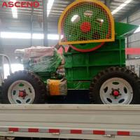 China Mobile portable diesel engine PE250x400  Grinding Stone Jaw Crusher crasher plant for sale
