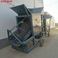 China 10 20 30 50 T/H Vibrating Screening Machine Quarry Sand Gravel Rotary Trommel Screen for sale