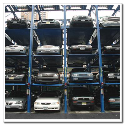 China Module dependent three parking lift 3 4 5 Cars Vehicles Stacker Valet Vertical Parking for sale
